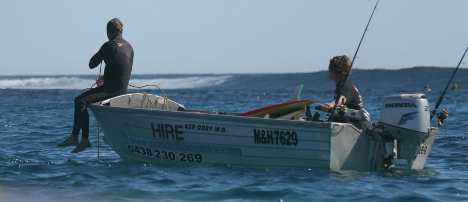 The Minny Tinny 37m Exmouth Boat Hire